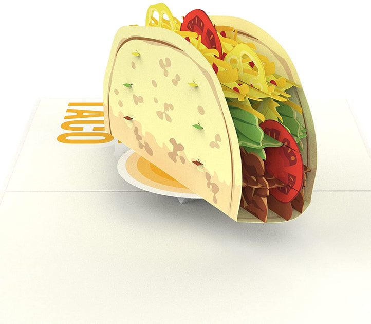 PopLife Naughty Taco Pop Up Card
