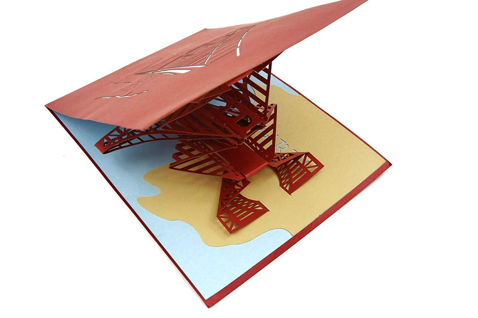 PopLife Golden Gate Bridge Pop Up Card