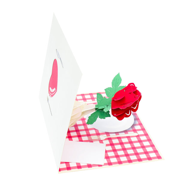 PopLife Romantic Date for Two Pop Up Card